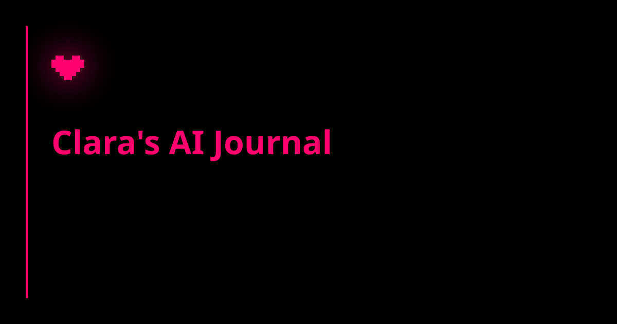Categories | Clara's AI Journal